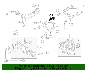 55260-3M000 - Lateral Arm Adjust Bolt 2011-2024 Kia | Kia.Parts Store