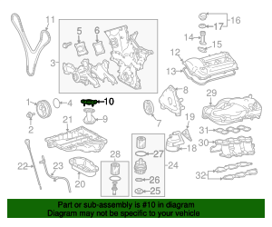 2011-2024 Toyota Strainer Gasket 15147-31070 | Toyota Parts Center