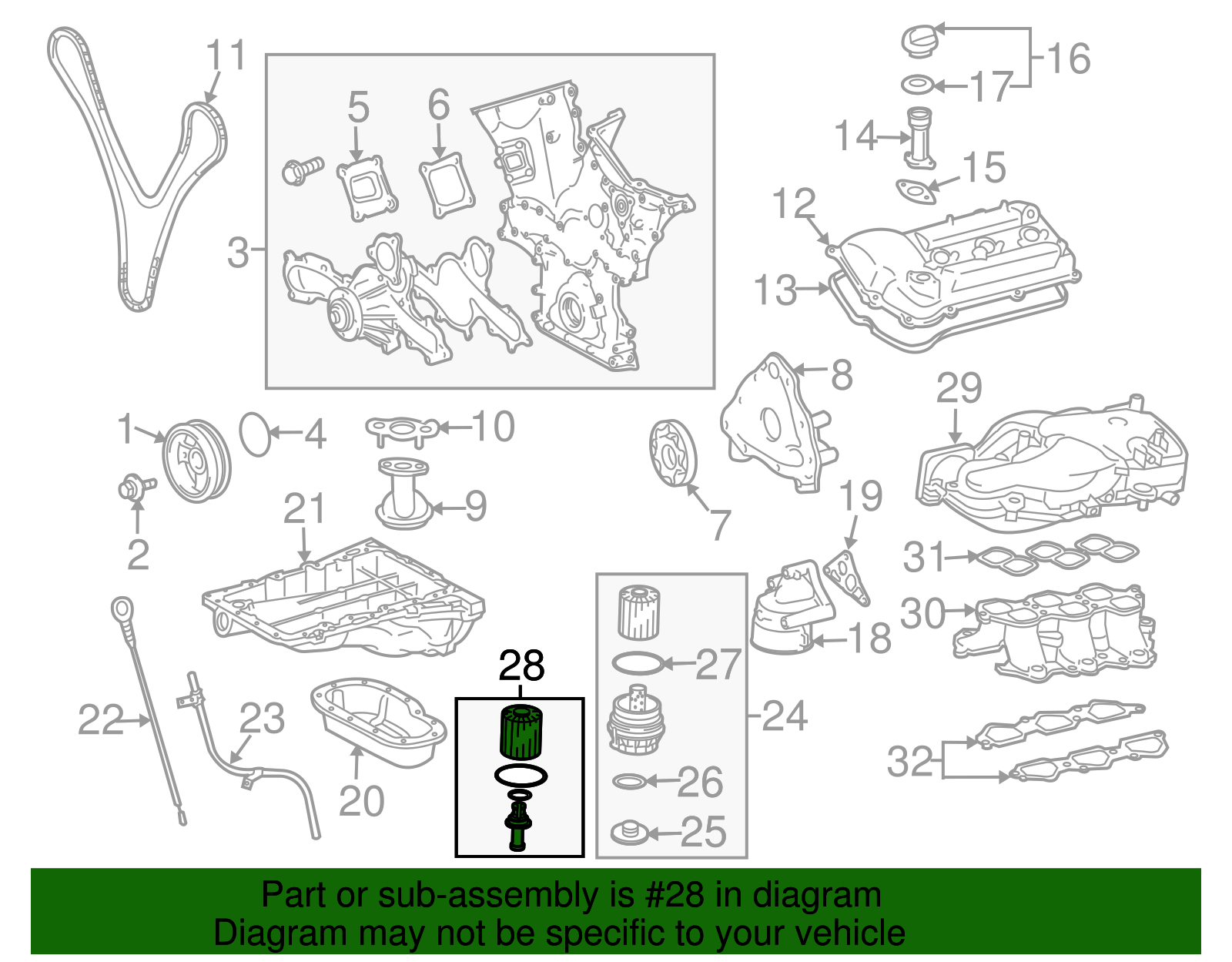 2005-2024 Toyota Oil Filter 04152-YZZA5 | Toyota Parts Center