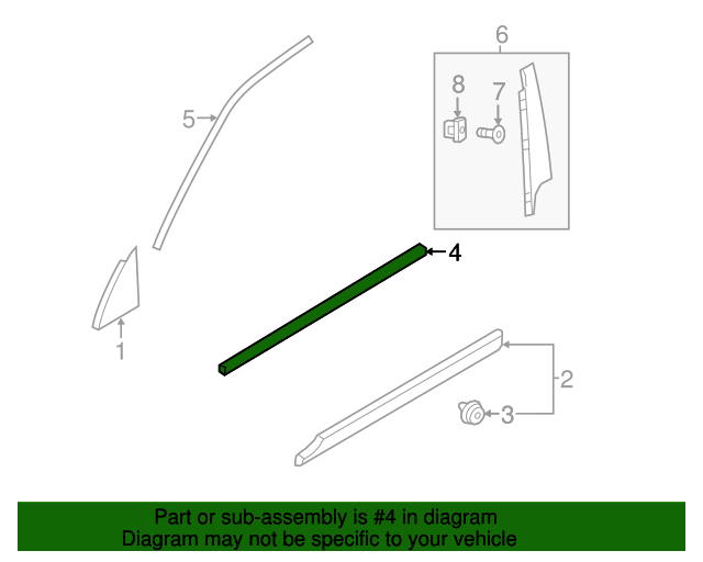 32229814 - Trim Molding | Volvo OEM Parts Direct