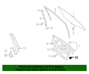 GJ6A-58-975 | 2007-2023 Mazda Carrier Grommet | Palladino Mazda Parts