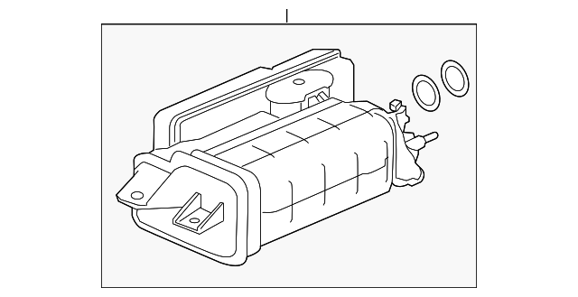 17011-T0A-A01 - Vapor Canister | Genuine Honda Parts