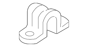 52308-SJC-A00 - Holder, Stabilizer Bush 2006-2014 Honda Ridgeline ...