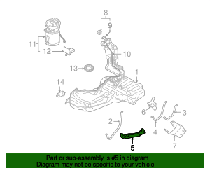 8E0-201-308-G - Fuel Tank Shield 2002-2009 Audi | AutoNationParts.com