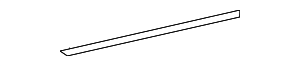 2008-2013 Toyota Highlander Black Out Tape 75938-0E020 | Toyota Parts ...