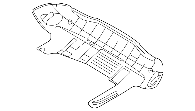 2005-2009 Hyundai Tucson Under Cover 29110-2E000 | World OEM Parts Hyundai