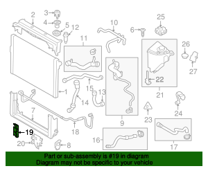 17227586897 - Clip 2009-2016 BMW | AutoNationParts.com