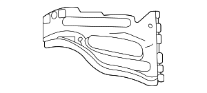 2020-2024 Cadillac Front Extension 84660960 | GM Parts Center