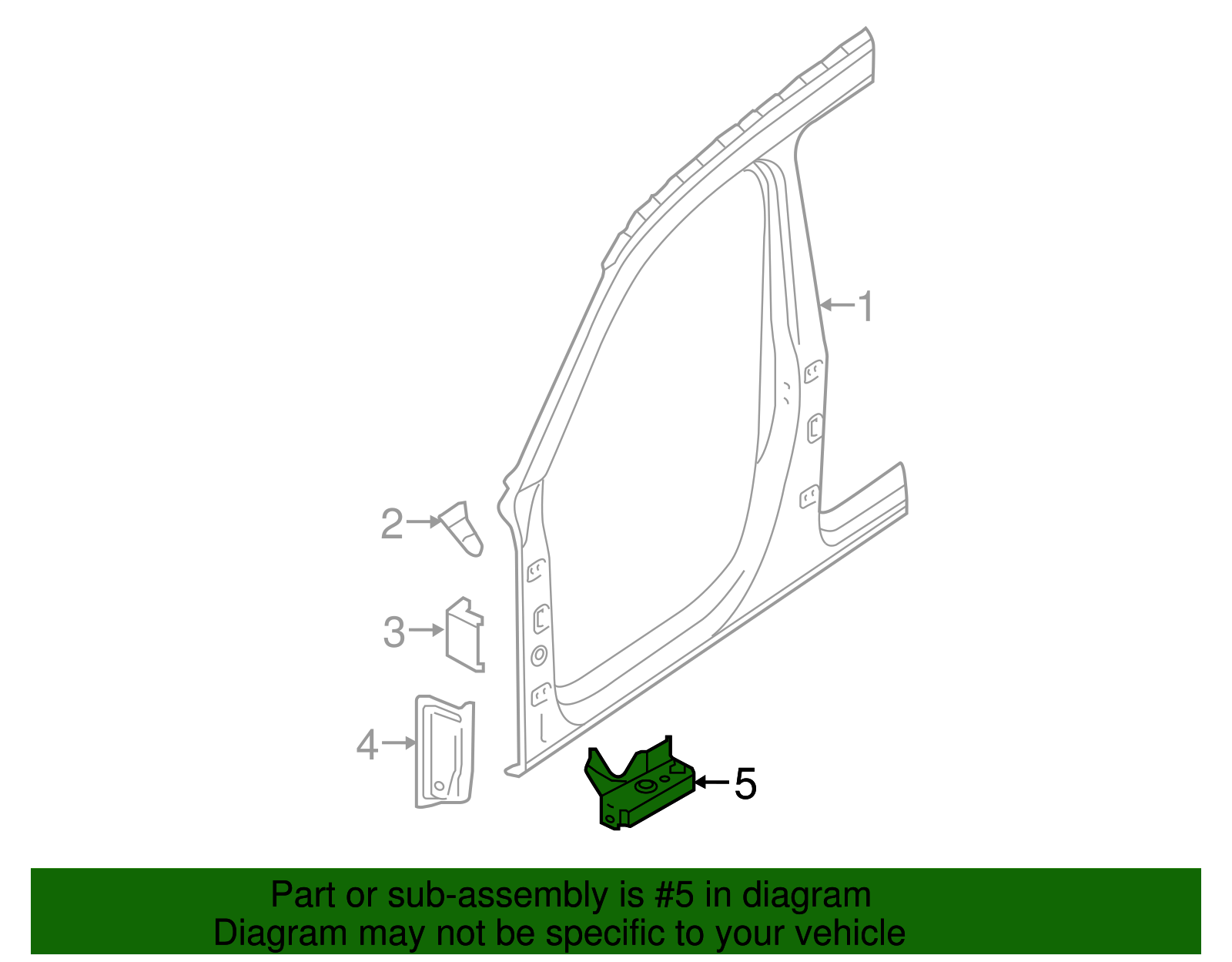 3CN-810-333 - High-Quality Uniside Bracket for 2018-2025 Volkswagen ...