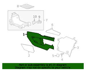 2020-2021 Cadillac XT6 Front Panel - Driver's Side (LH) 84567957 ...