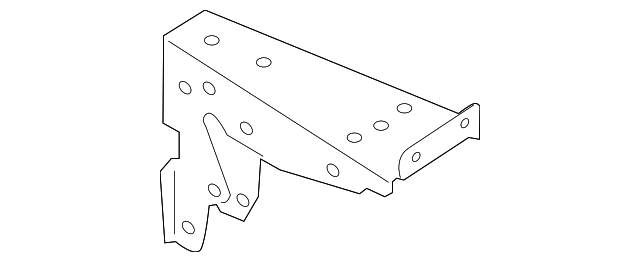 2010-2015 Porsche Panamera Fender Front Bracket 970-504-356-04-GRV ...