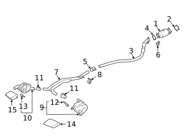 2017-2021 Porsche Macan Tailpipe Extension 95B-253-682-AG | Porsche Marin