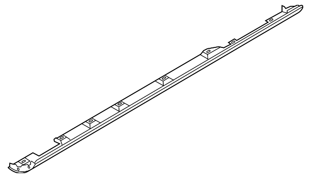 4H4-853-859-C-GRU - Rocker Molding 2016-2018 Audi A8 Quattro | Audi OEM ...