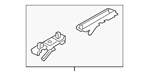 4H4-898-855-B - Mount Kit 2011-2015 Audi A8 Quattro | Audi OEM Parts