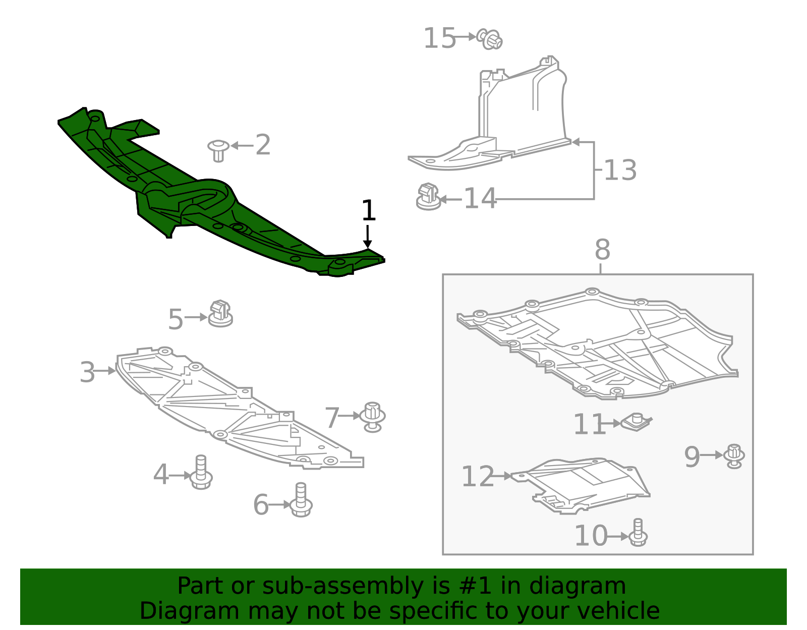 53289-12120 - 2023-2024 Toyota Corolla - Sight Shield | Sparks Parts