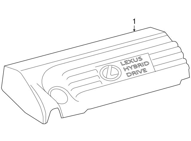 2010-2012 Lexus HS250h Engine Cover 12601-28220 | OEM Parts Online