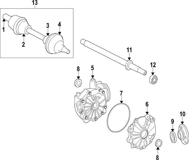 206-330-81-04-64 - Repair Kit, Boot Mercedes-Benz USA Parts