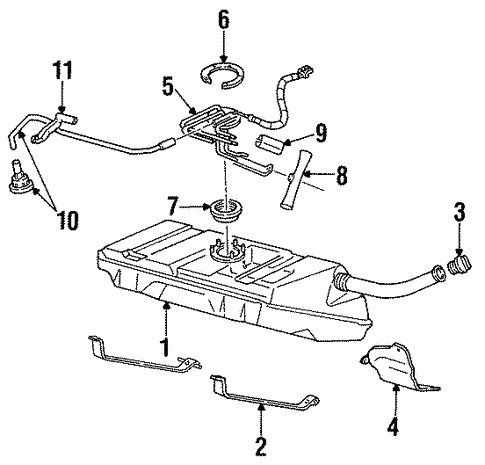 Fuel System Components for 2002 Pontiac Firebird | GM Parts Center
