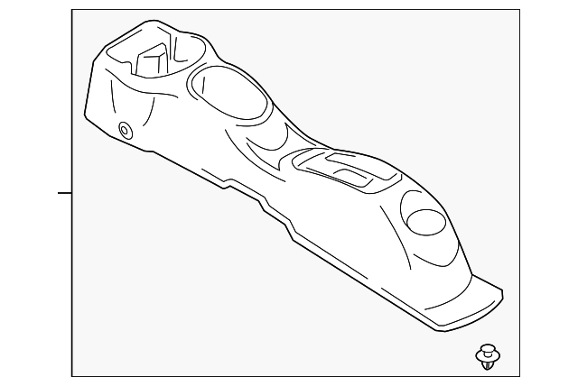 2015-2019 Nissan Versa Console Assembly 96910-9KF7B | TascaParts.com