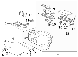 2018-2023 Chevrolet Equinox Combo Switch 84204829 | GMPartsDirect.com