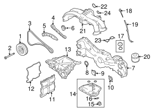 2011-2018 Subaru OEM NEW 2011-17 Subaru Forester Impreza XV Crosstrek ...