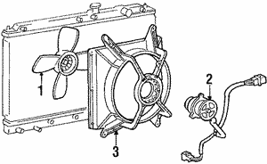 Shop Mitsubishi Fan Parts For All Models | Mitsubishi Direct Parts
