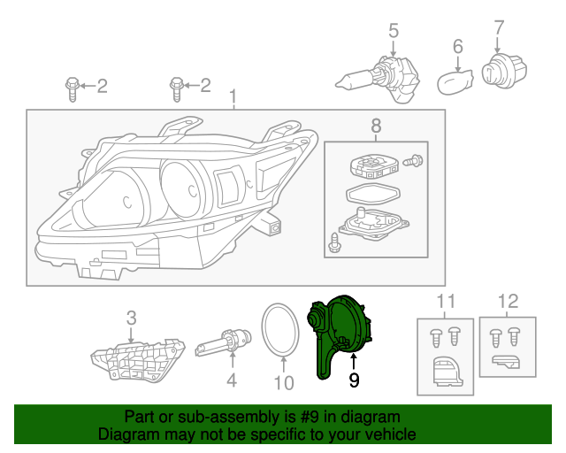 2013-2015 Lexus RX350 Computer 85967-08020 | OEM Parts Online