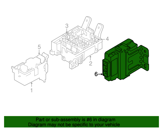 2014-2016 Kia Sportage Control Module 95447-3B310 | TascaParts.com