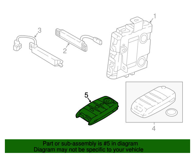 95440-G5010 - Transmitter 2020-2022 Kia Niro | Kia.Parts Store