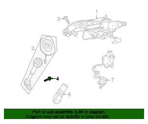 2004-2017 GM M10x1.5x60 Multi-Purpose Bolt 11589340 GM | GMPartsDirect.com