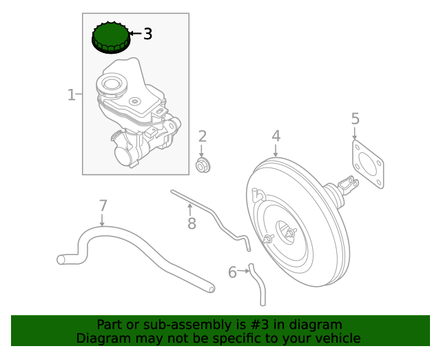 46020-EA20C - Reservoir Cap 2021-2024 Nissan | Nissan Parts ...