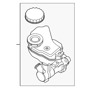2021 Nissan Maxima Master Cylinder 46010-3TA1B | TascaParts.com