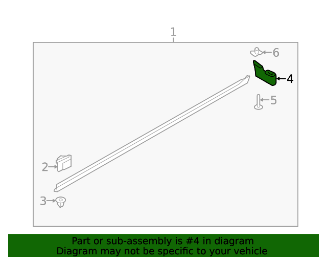 86863-4Z000 - Mud Guard 2013-2018 Hyundai Santa Fe Sport | AutoNation Parts
