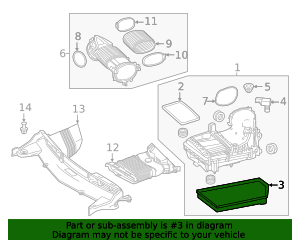 654-094-00-04 - Air Filter 2019-2024 Mercedes-Benz | Mercedes-Benz USA ...