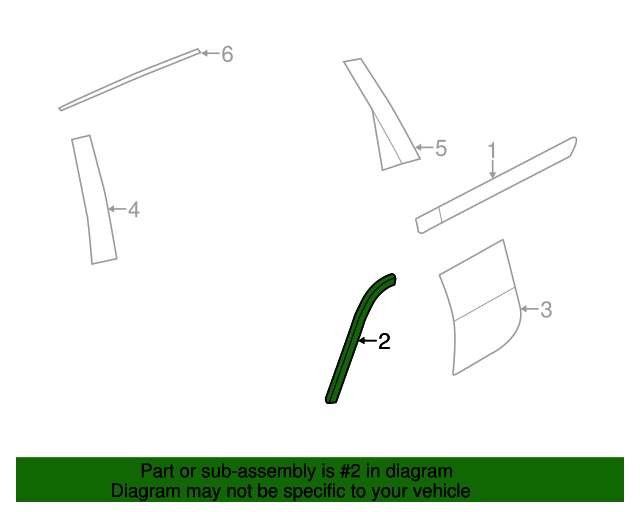 2014-2020 Jeep Grand Cherokee Flare Extension - Passenger Side (RH ...