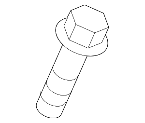 90080-10376 - Lower Control Arm Bolt - 2010-2022 Lexus | MyLexusParts