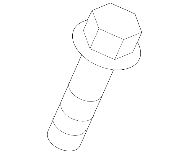 90080-10376 - Lower Control Arm Bolt - 2010-2022 Lexus | MyLexusParts