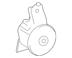 12371-28010 - Rear Mount - 2001-2010 Toyota | OEM Genuine Toyota Parts