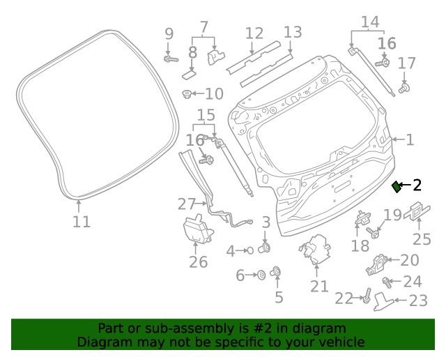 2016-2024 Mazda Drain Valve GHP9-58-867 | OEM Vehicle Parts