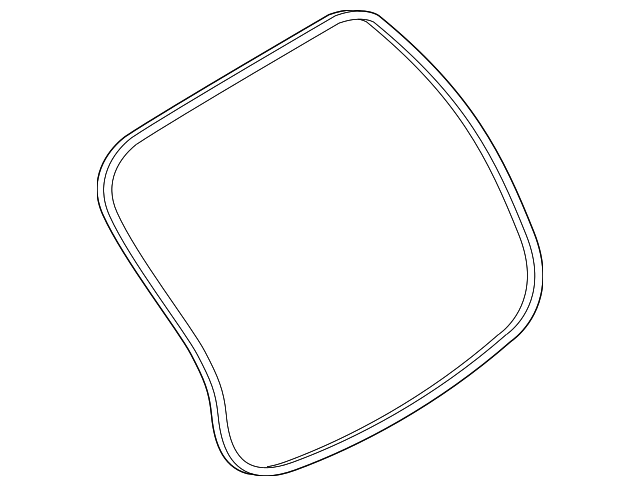 2017-2024 Mazda CX-5 Weatherstrip KB7W-62-761 | RealMazdaParts.com