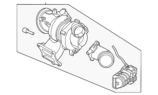 Hyundai - 28231-2S300 - Turbocharger - 2021-2024 Hyundai | OEM Hyundai ...