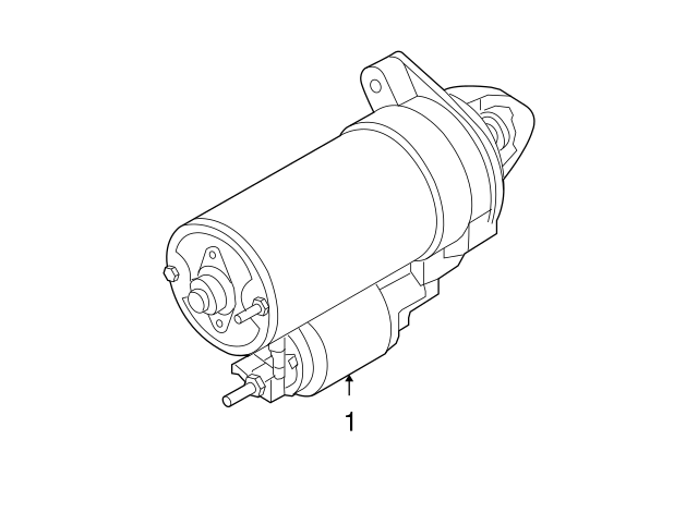12-41-7-616-500 - Starter Motor 2011-2018 BMW | AutoNationParts.com