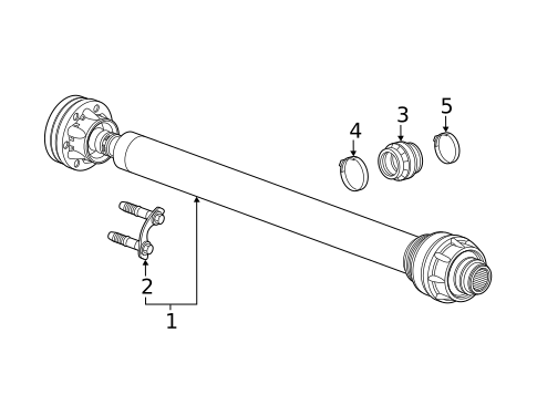 Drive Shaft for 2025 Chevrolet Silverado 1500 | GMPartsDirect.com