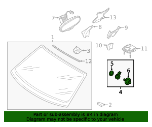 2017-2025 Audi Sensor 81A-955-555-B | OEM Parts Online