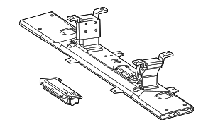 167-240-61-00 - Cross-Member 2020-2021 Mercedes-Benz GLE 350 | Mercedes ...
