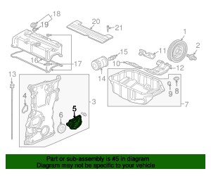 11412-PNA-000 - Cover, Chain Case - 2002-2011 Honda | Genuine Honda Parts
