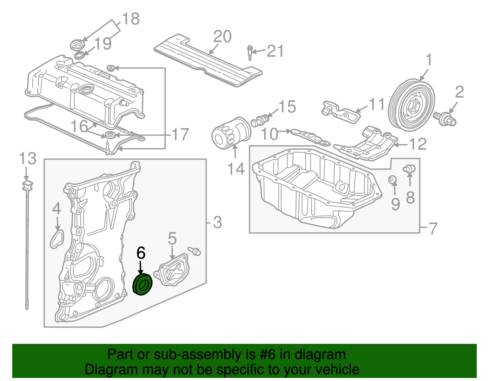 91214-P8A-A01 - 1998-2006 Honda - Oil Seal (80X98X10) (Nok) | Honda ...