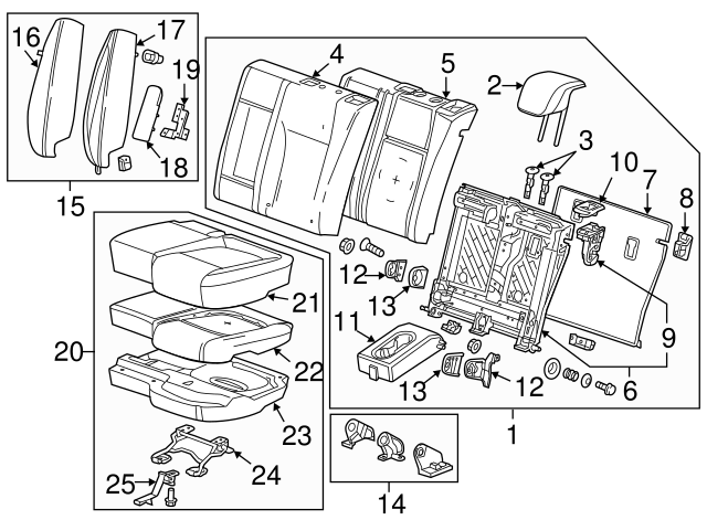 95083322 GM Latch Cover | GM Parts Store