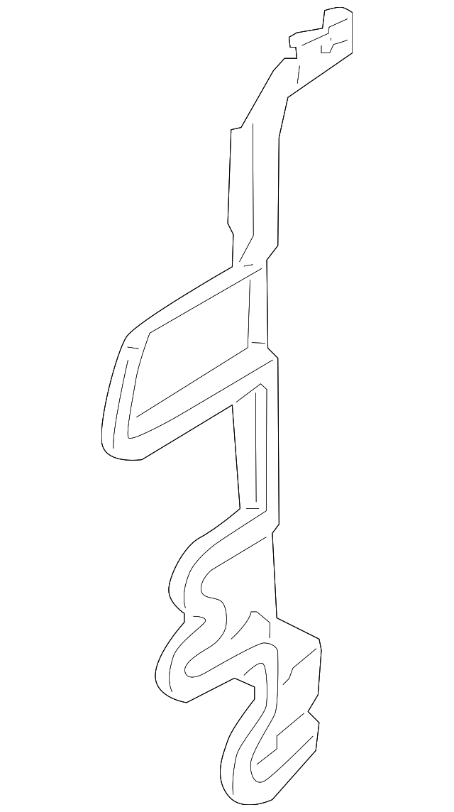 2013-2017 Nissan Juke Side Air Baffle 62822-3YV1A | Temecula Nissan Parts