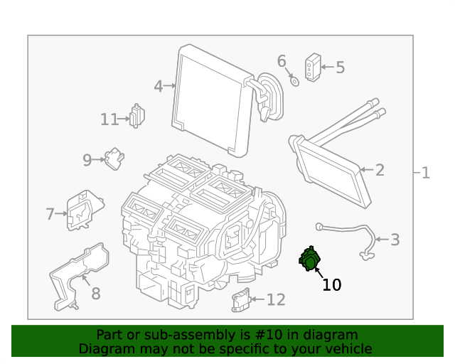 27732-5NA1A (277325na1a) - 2019-2020 Infiniti QX50 Door Actuator ...